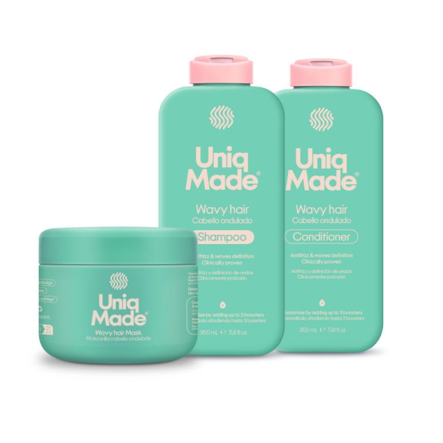 Wavy hair routine – Uniq Made